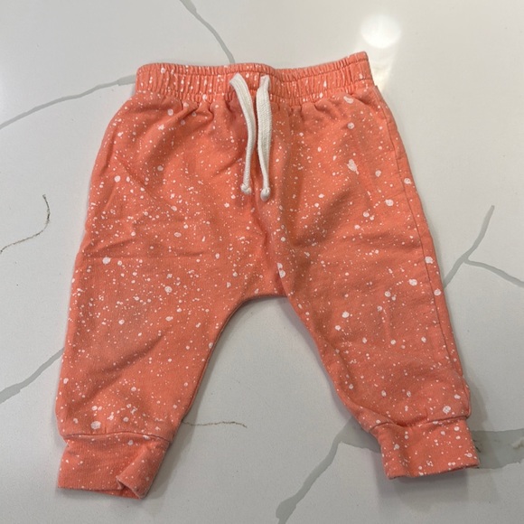 Stem Baby | Bottoms | Stem Baby Pink Paint Splatter Joggers Size 9 ...